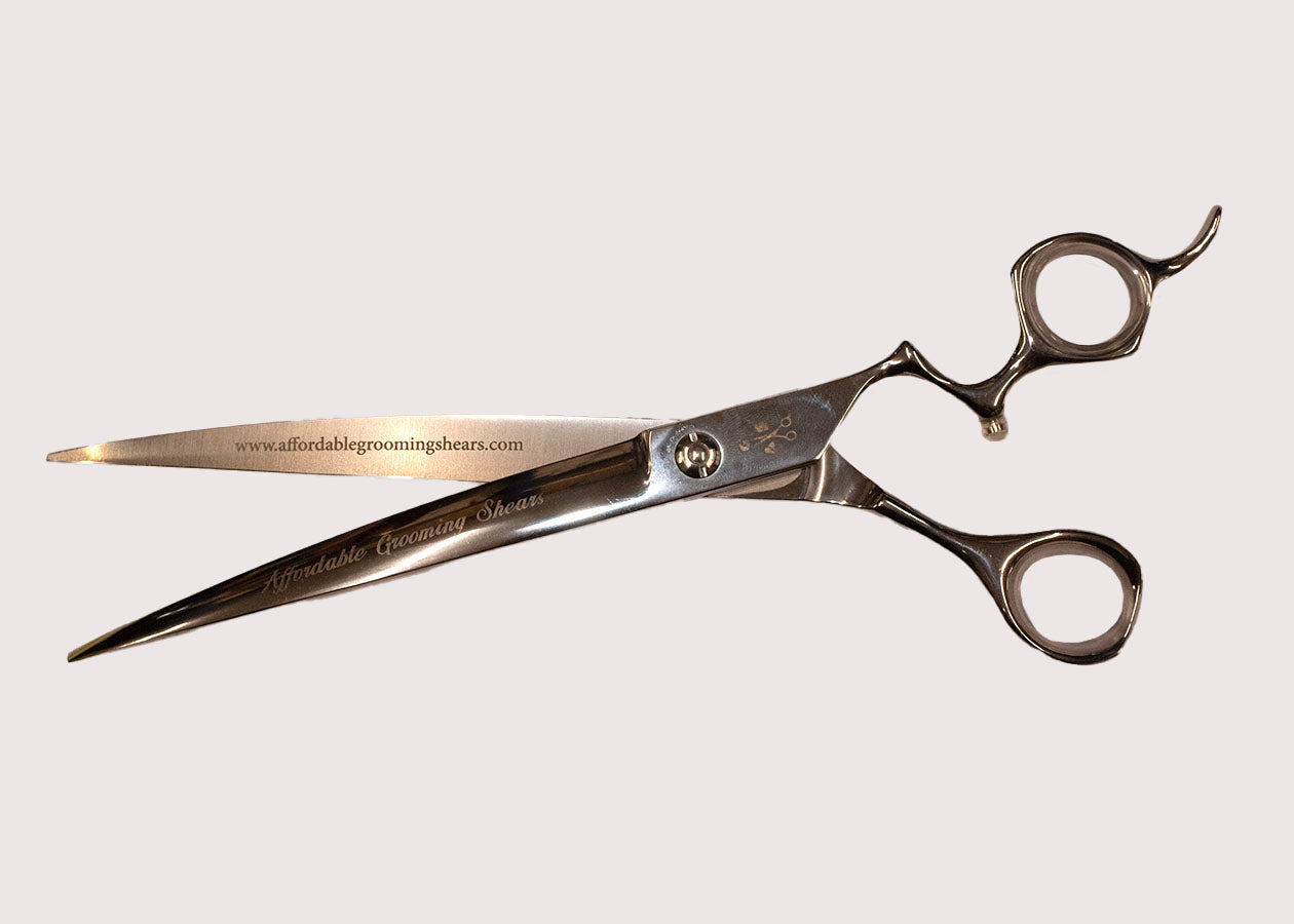Anti-Fatigue 8" Curve – Affordable Grooming Shears