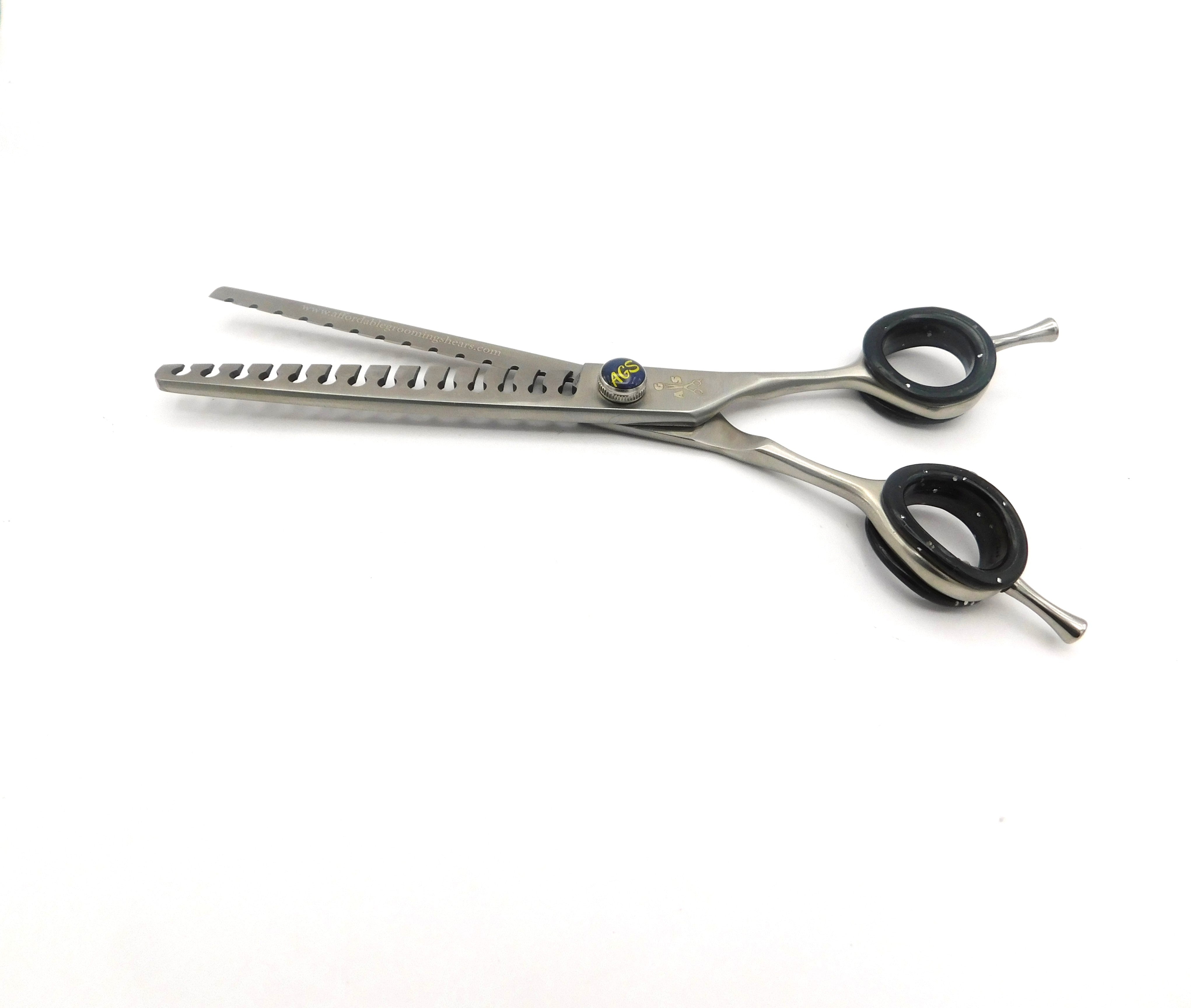 14T Deluxe Double Chunker – Affordable Grooming Shears
