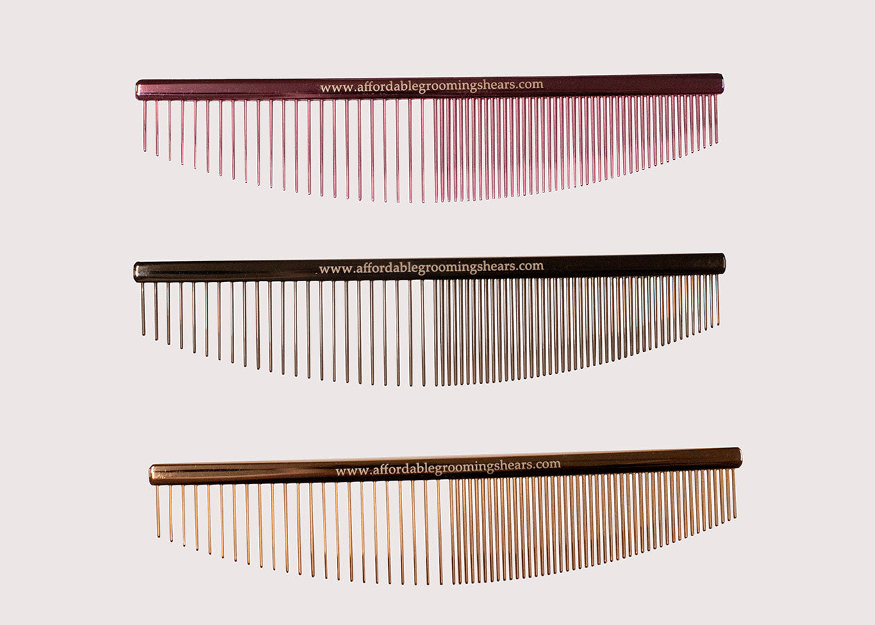Half Moon FINISHING Combs – Affordable Grooming Shears
