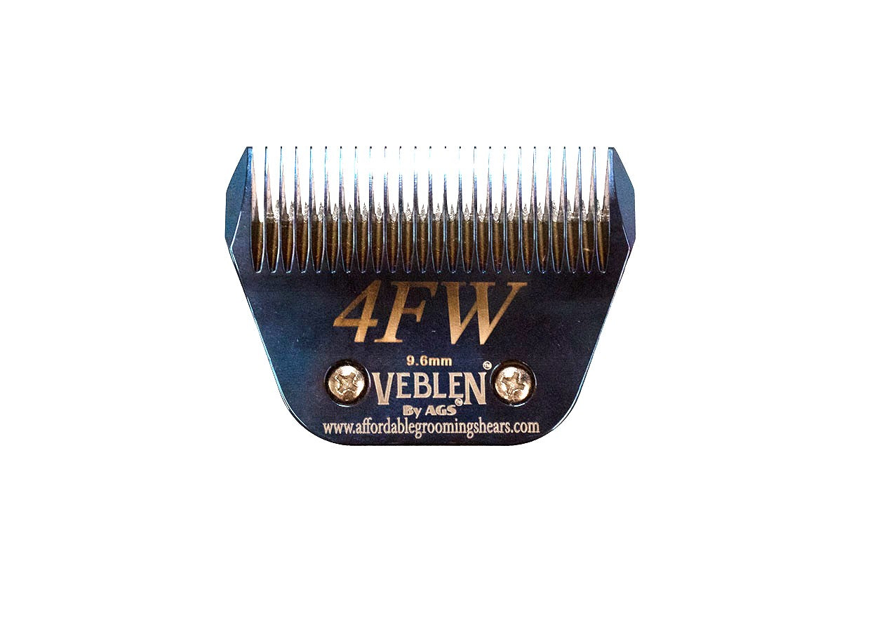 Veblen BLUE 4FW Clipper Blade – Affordable Grooming Shears