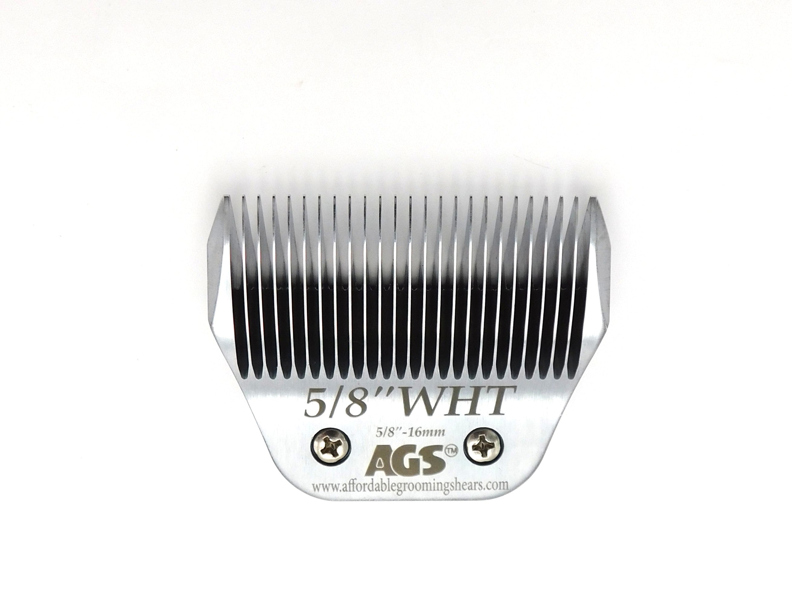 AGS #5/8" WHT Wide Clipper Blade – Affordable Grooming Shears