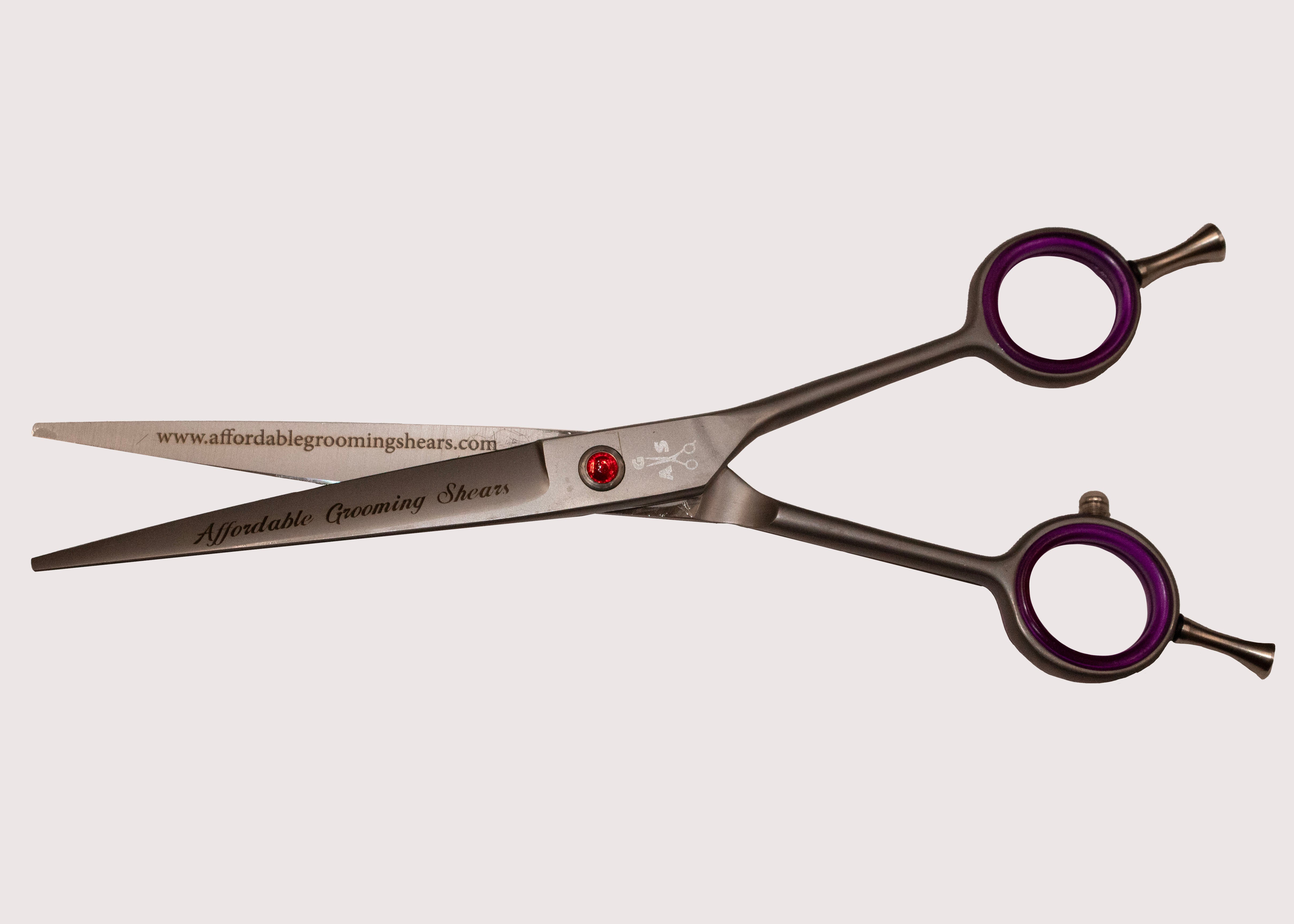 Straight Flat Finish – Affordable Grooming Shears