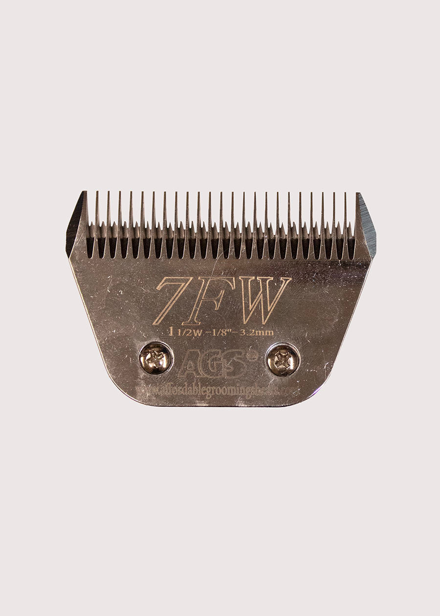 AGS 7FW WIDE *CERAMIC* Clipper Blade – Affordable Grooming Shears