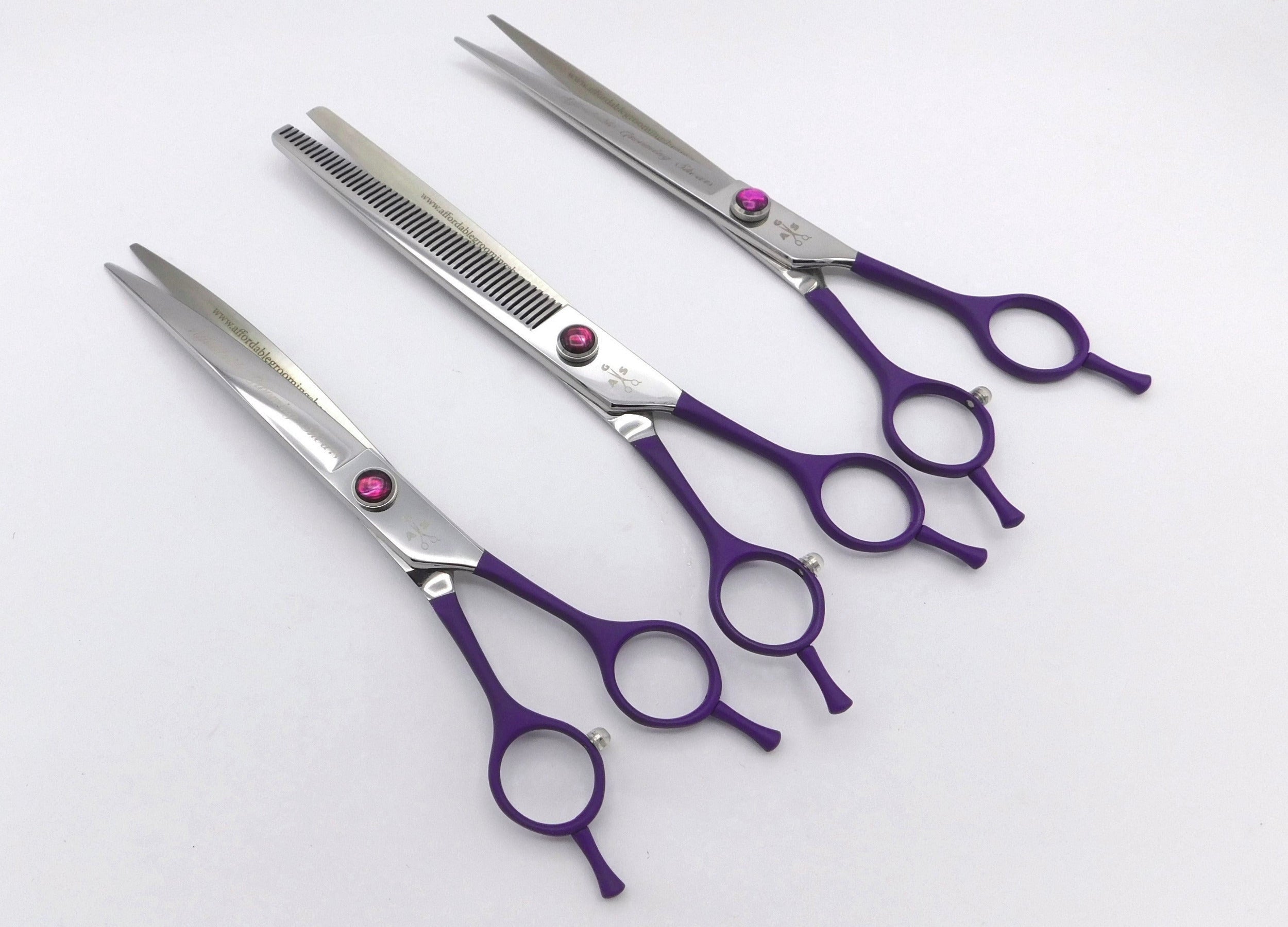 Orchid 3pc Set – Affordable Grooming Shears